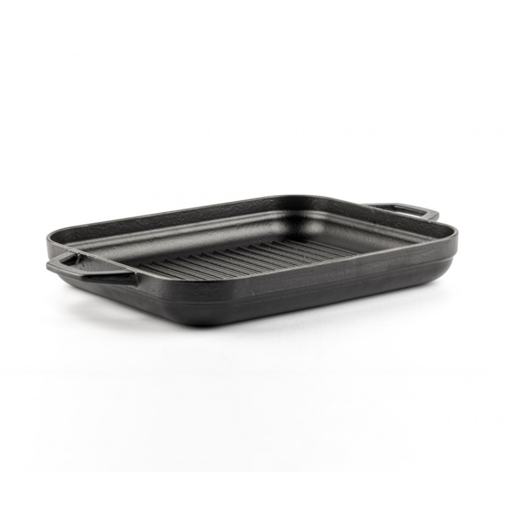Rectangular Cast Iron Grill Pan with two handles Solagio, 26x32cm ...