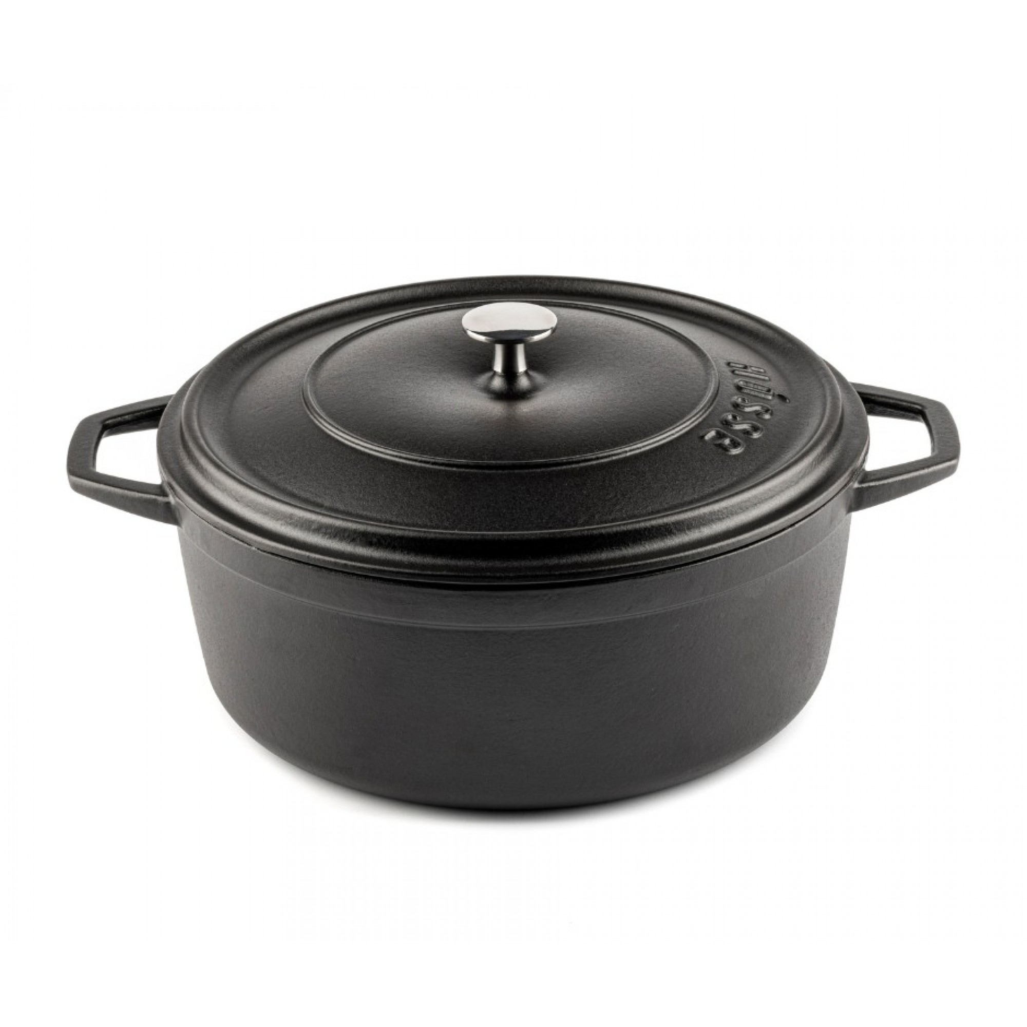 Cast iron deep pot Solagio, Black Onyx, Ф28 – Best Price & Free ...