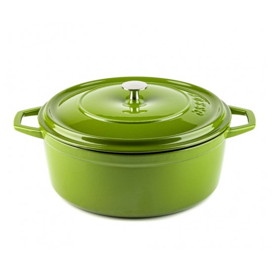 ᐉ Cast iron deep pot Solagio, Bamboo, Ф28 – Top Prices | BalkanEnergy.NET