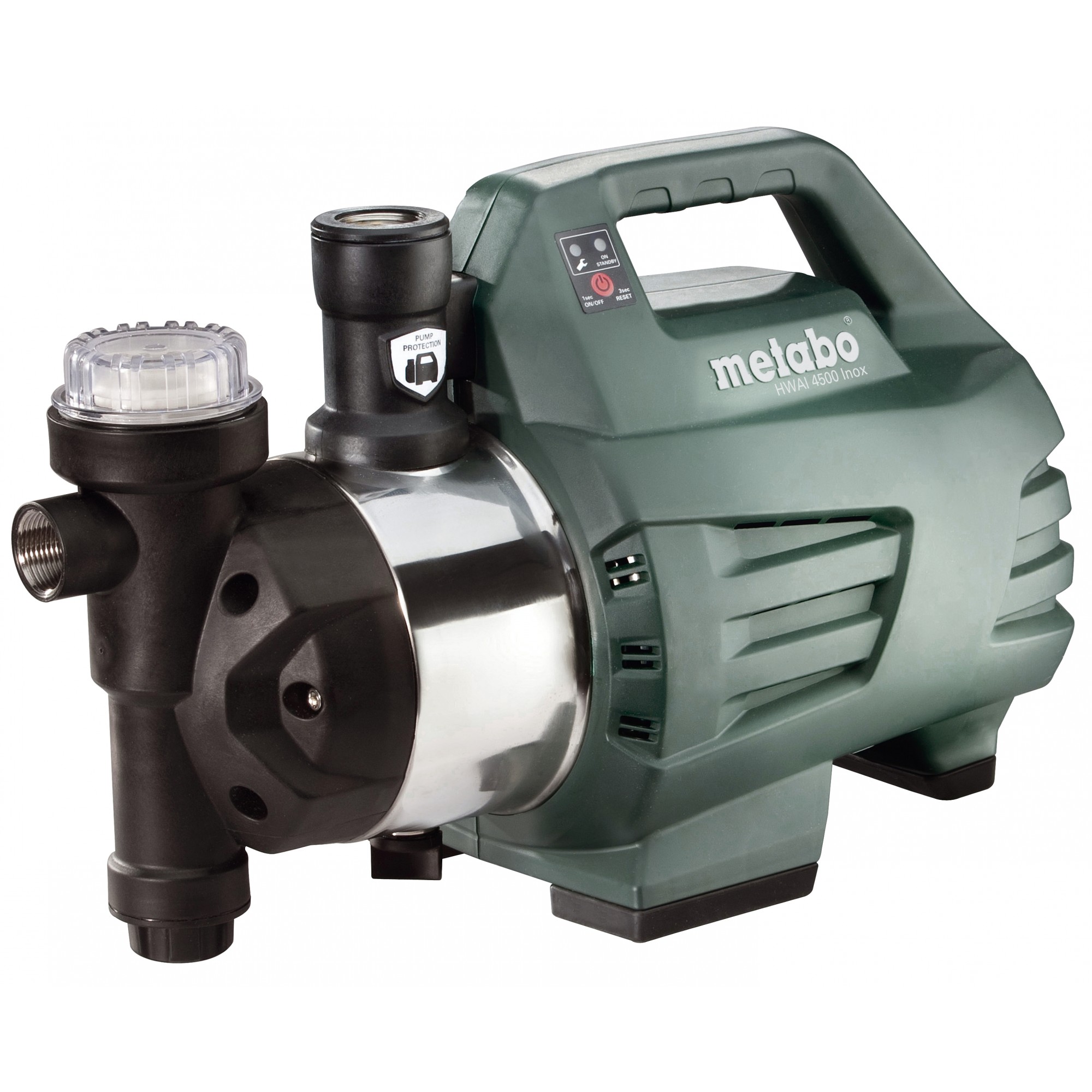 Hydrophore with electronic pressure switch METABO HWAI 4500 INOX, power ...