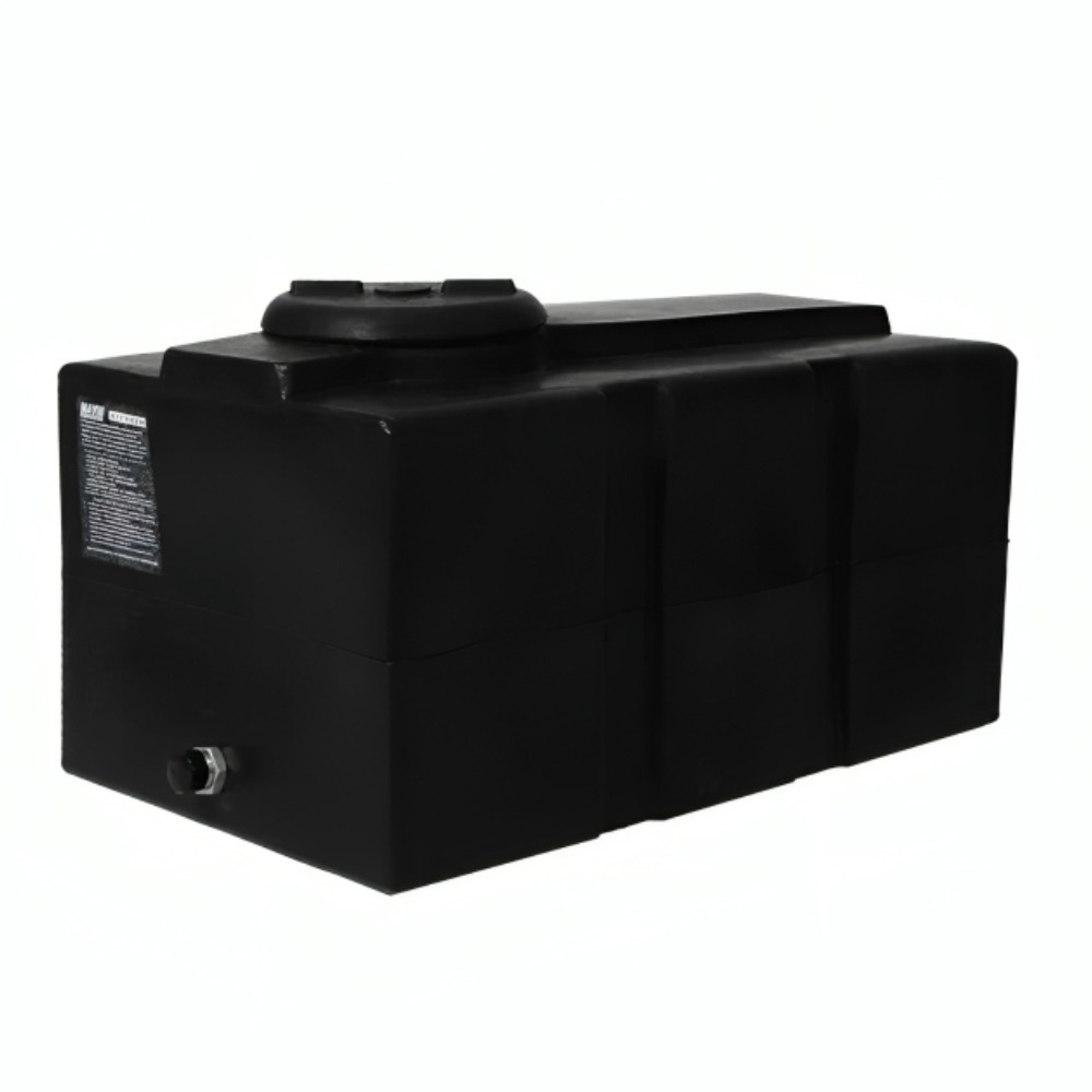 Drinking water storage tank MAVIL, horizontal Loft 200 L (black) – Best ...