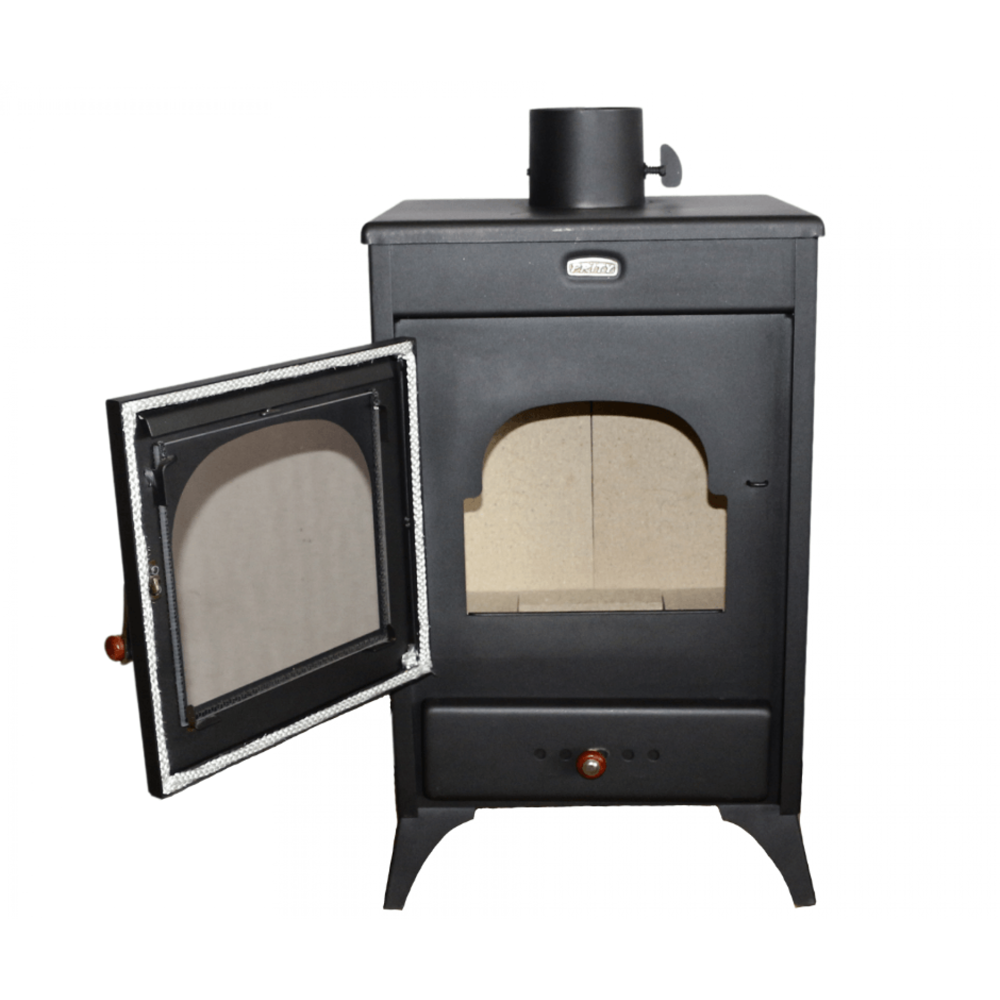 Wood burning stove Prity K1 R 9.5kW, Log | Balkanenergy.net