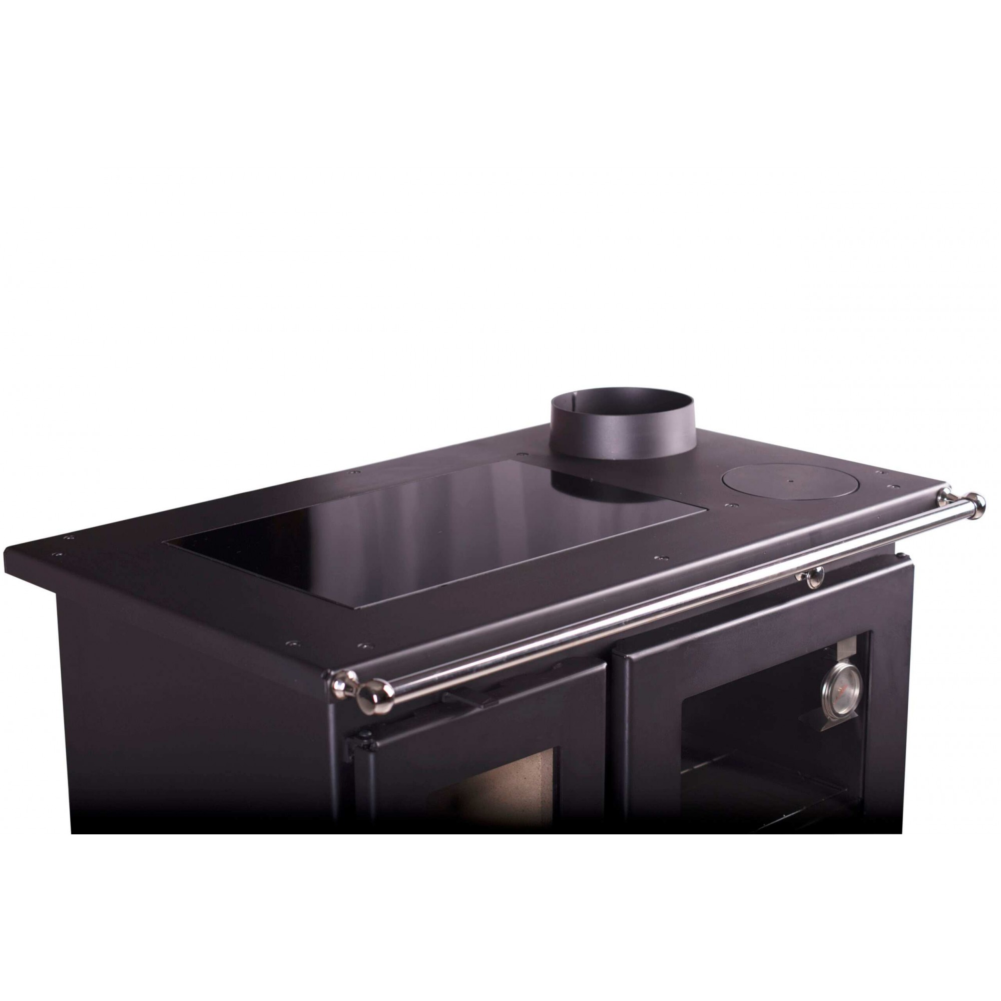 Wood cooker stove Verso CS Ceramic Right with ceramic hob, 8kW – Best ...