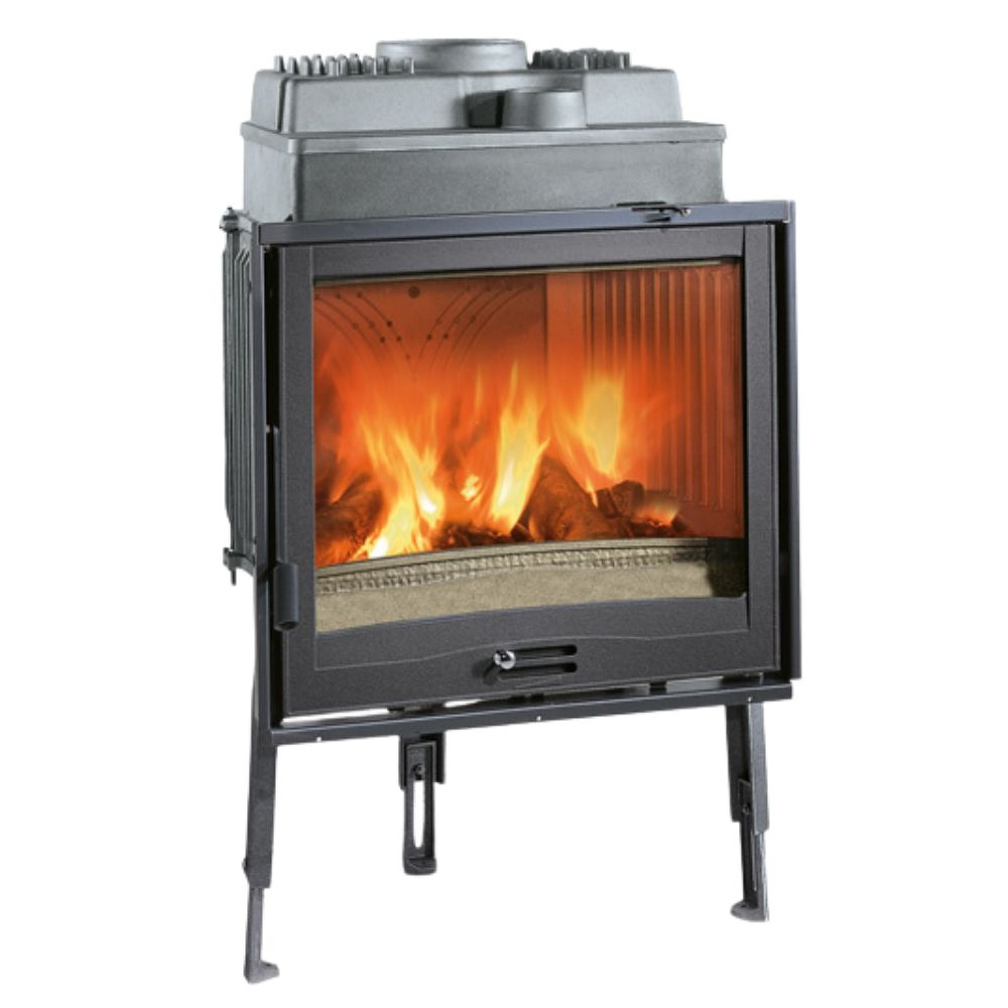 ᐉ Italian cast iron wood burning fireplace La Nordica Focolare 70 piano, 7.0kW – Top Prices ...