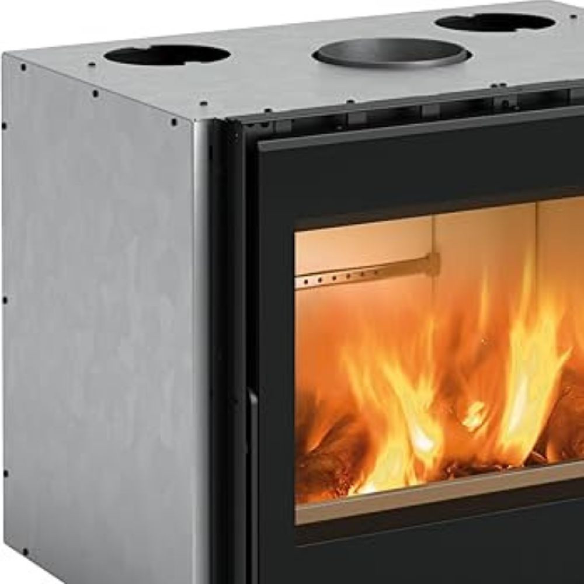 ᐉ Italian cast iron wood burning fireplace La Nordica Inserto 70 Wide, 7.5kW – Top Prices ...