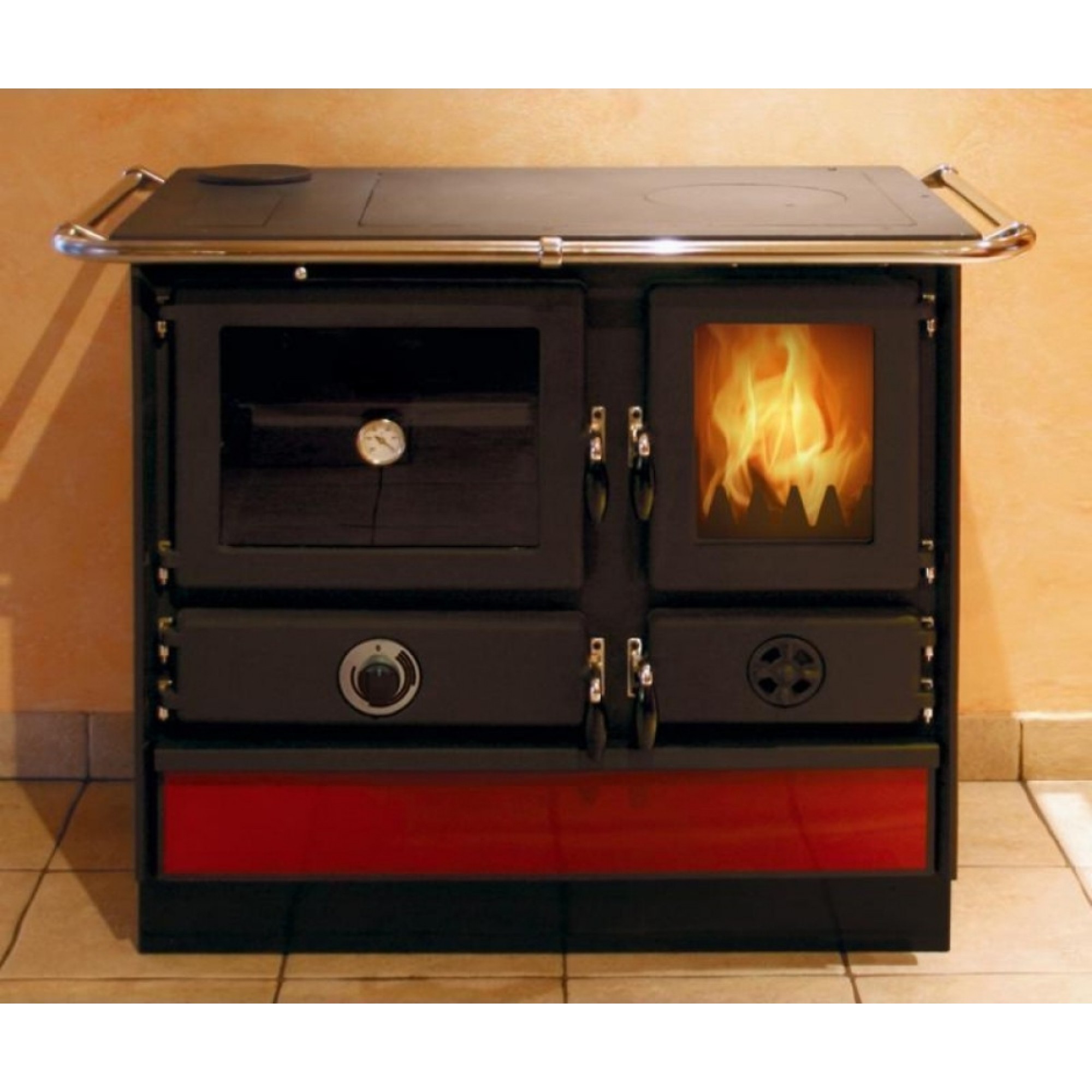 Wood cooker stove MBS Magnum, 12kW – Best Price & Free Delivery ...