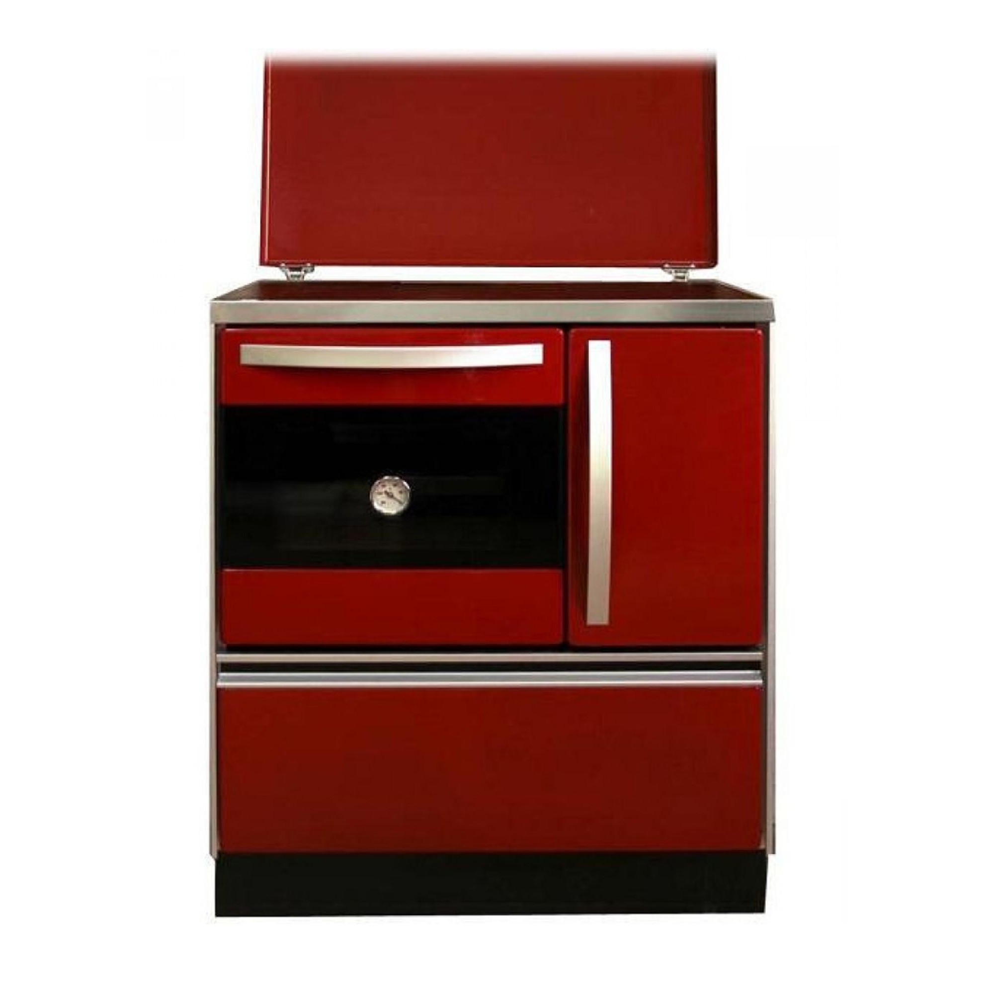 Wood cooker stove with back boiler MBS Thermo Royal 720, 14kW – Best ...