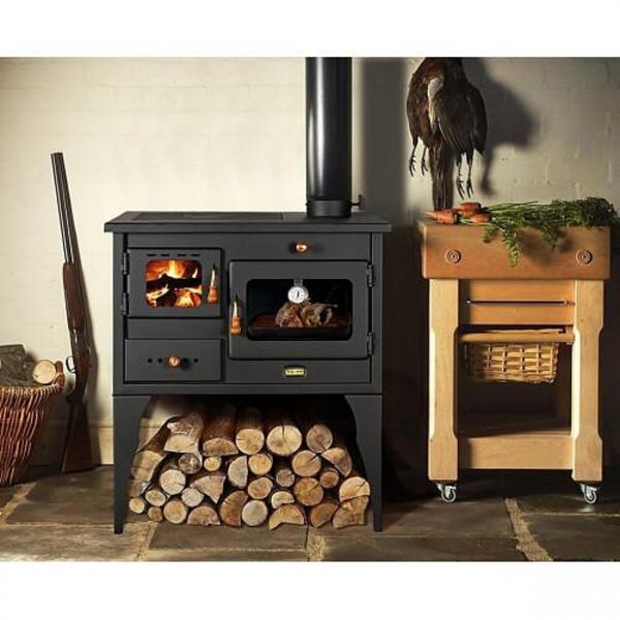 Wood cooker stove Prity 1P34L, 10.1kW – Best Price & Free Delivery ...