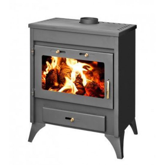 Wood burning stove BALKAN ENERGY Modena 13kW, Log | Balkanenergy.net