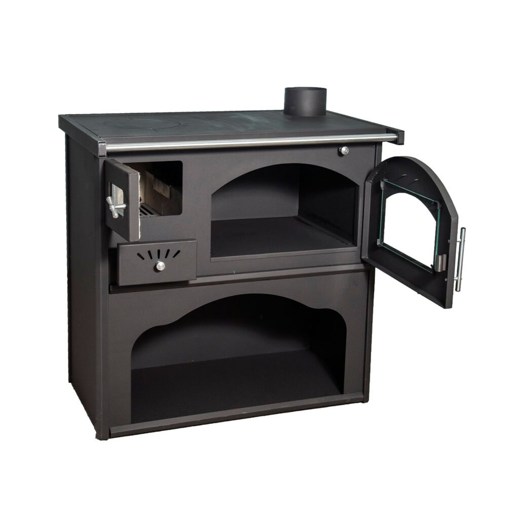 Wood cooker stove Zvezda Classic GFS, 5.9kW – Best Price & Free ...