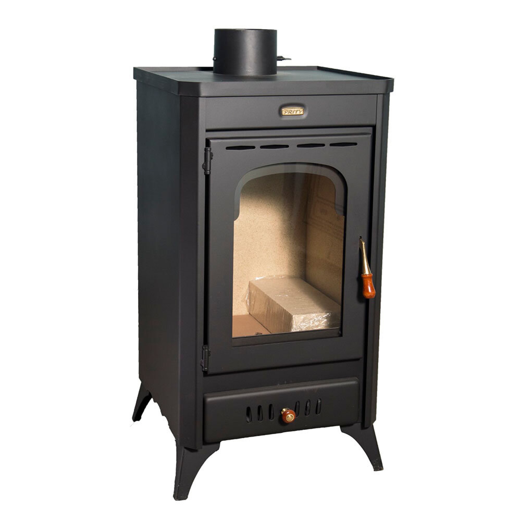 Wood burning stove Prity SR 11.4kW, Log – Best Price & Free Delivery ...