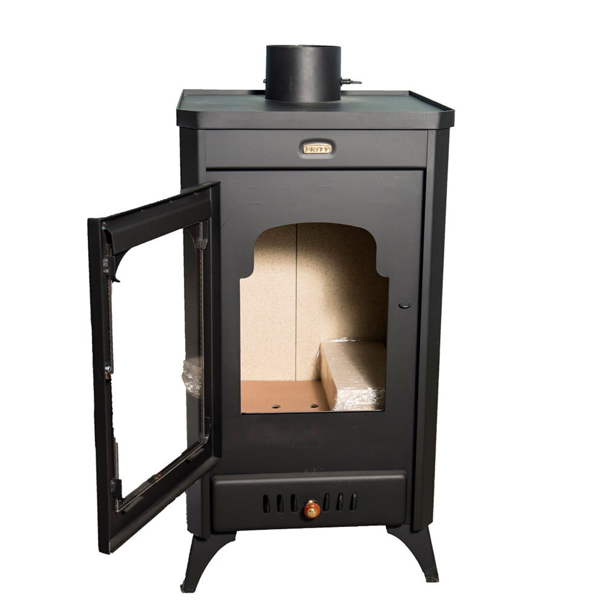 ᐉ Wood burning stove Prity SR 11,4kW, Log – Top Prices | BalkanEnergy.NET