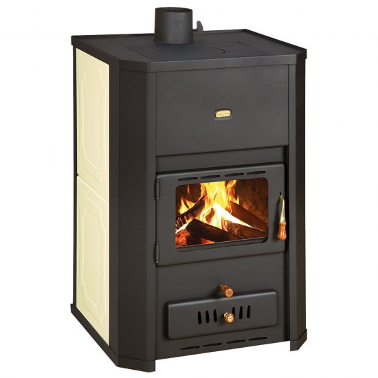 ᐉ Wood burning stove with back boiler Prity WD W24, 18.2kW – Top Prices ...