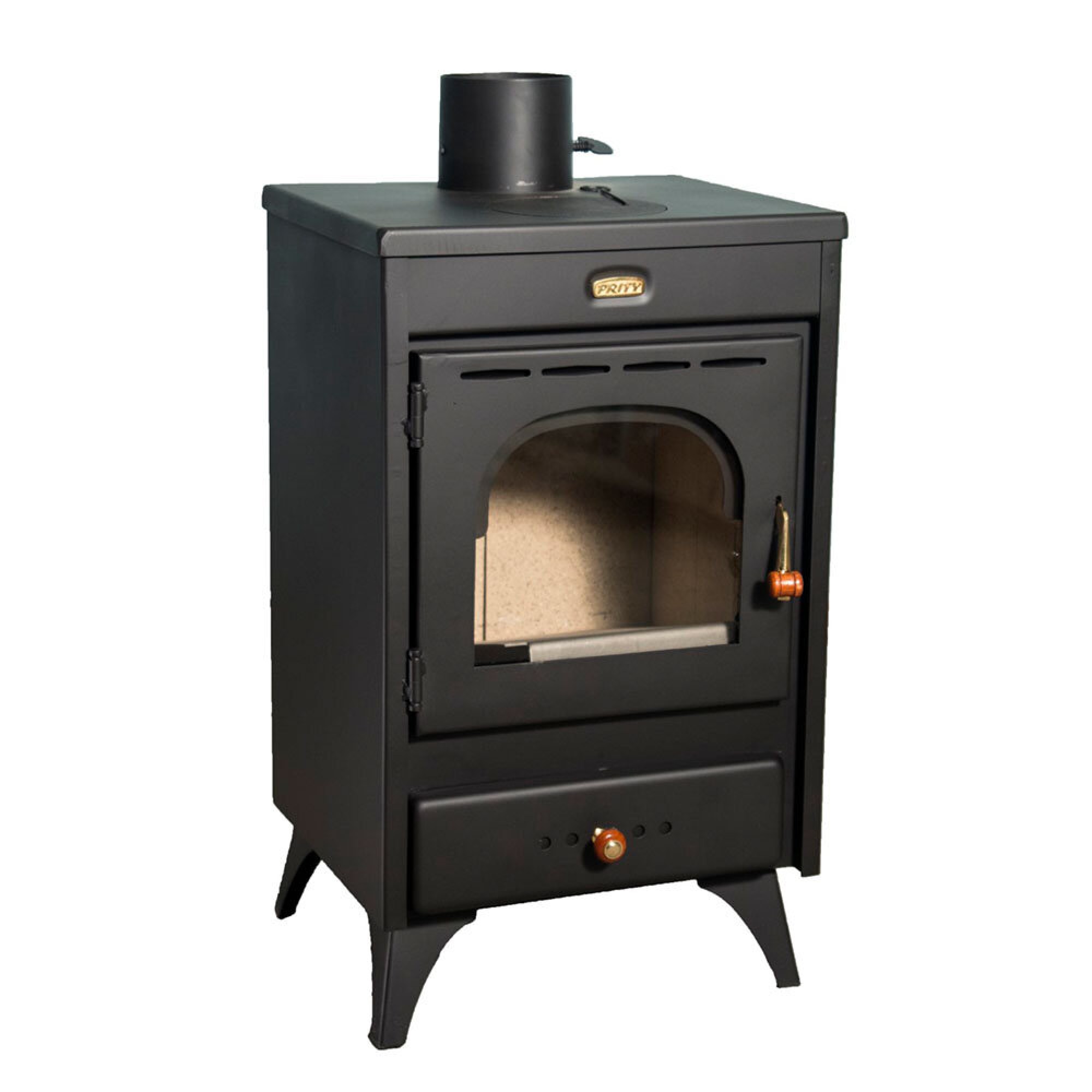 Wood burning stove Prity K1 R 9.5kW, Log | Balkanenergy.net