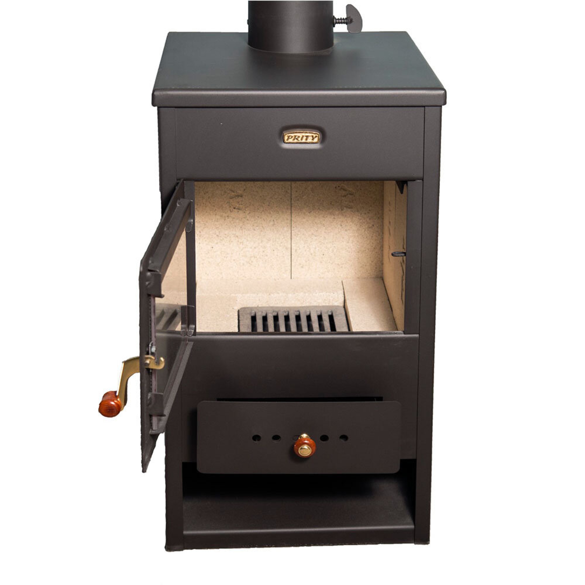 Wood burning stove Prity K1 Optima 9.5kW, Log | Balkanenergy.net