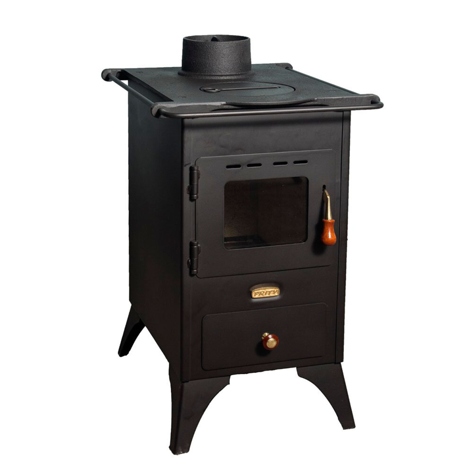 ᐉ Wood burning stove Prity Mini 5.2kW, Log – Top Prices | BalkanEnergy.NET