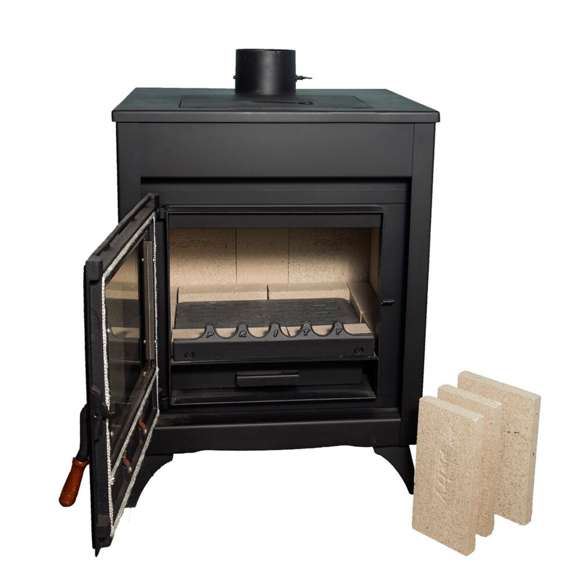 Wood burning Stove Prity CMR E 12kW – Best Price & Free Delivery ...
