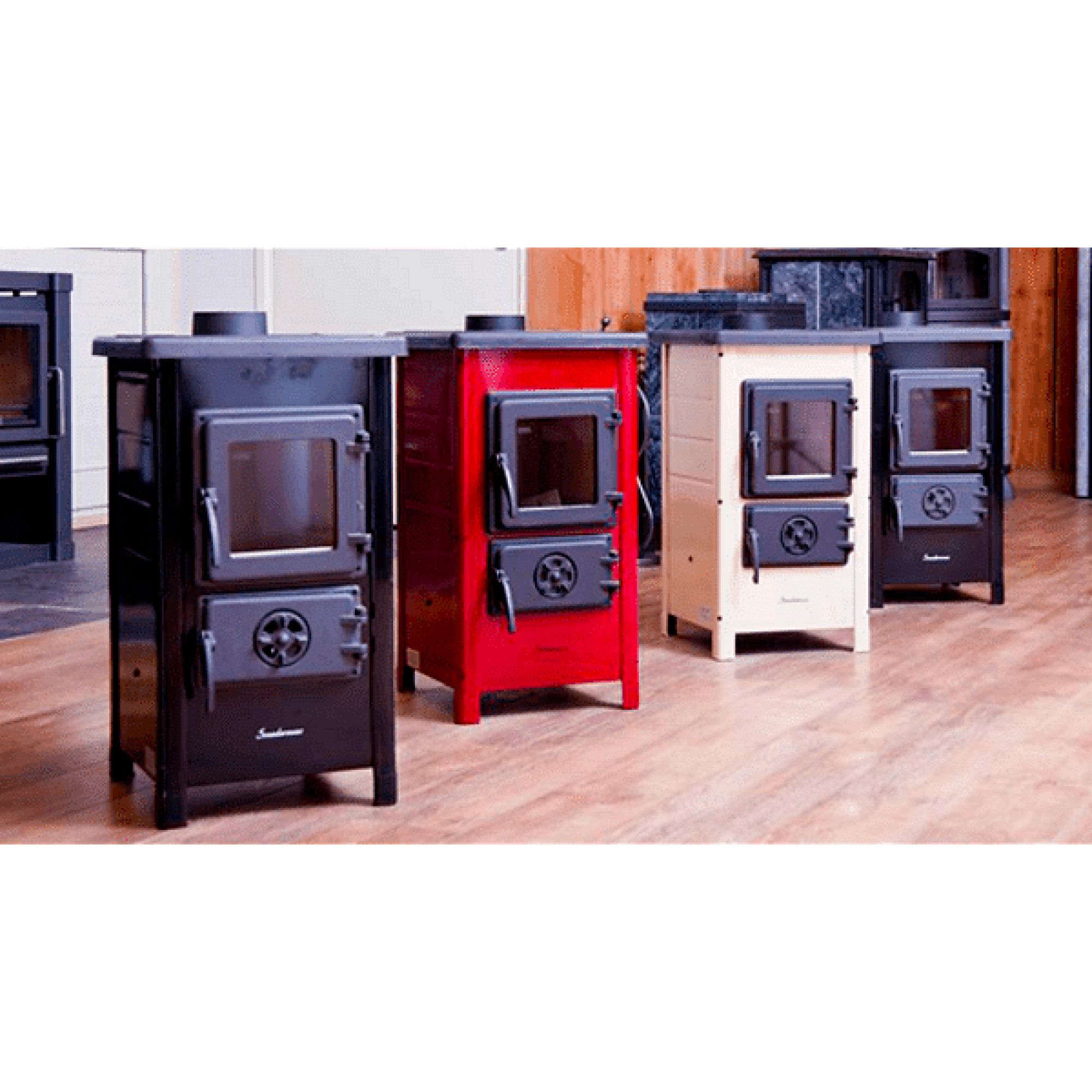 ᐉ Wood burning stove MBS Happy 6kW Grey, Log – Top Prices ...