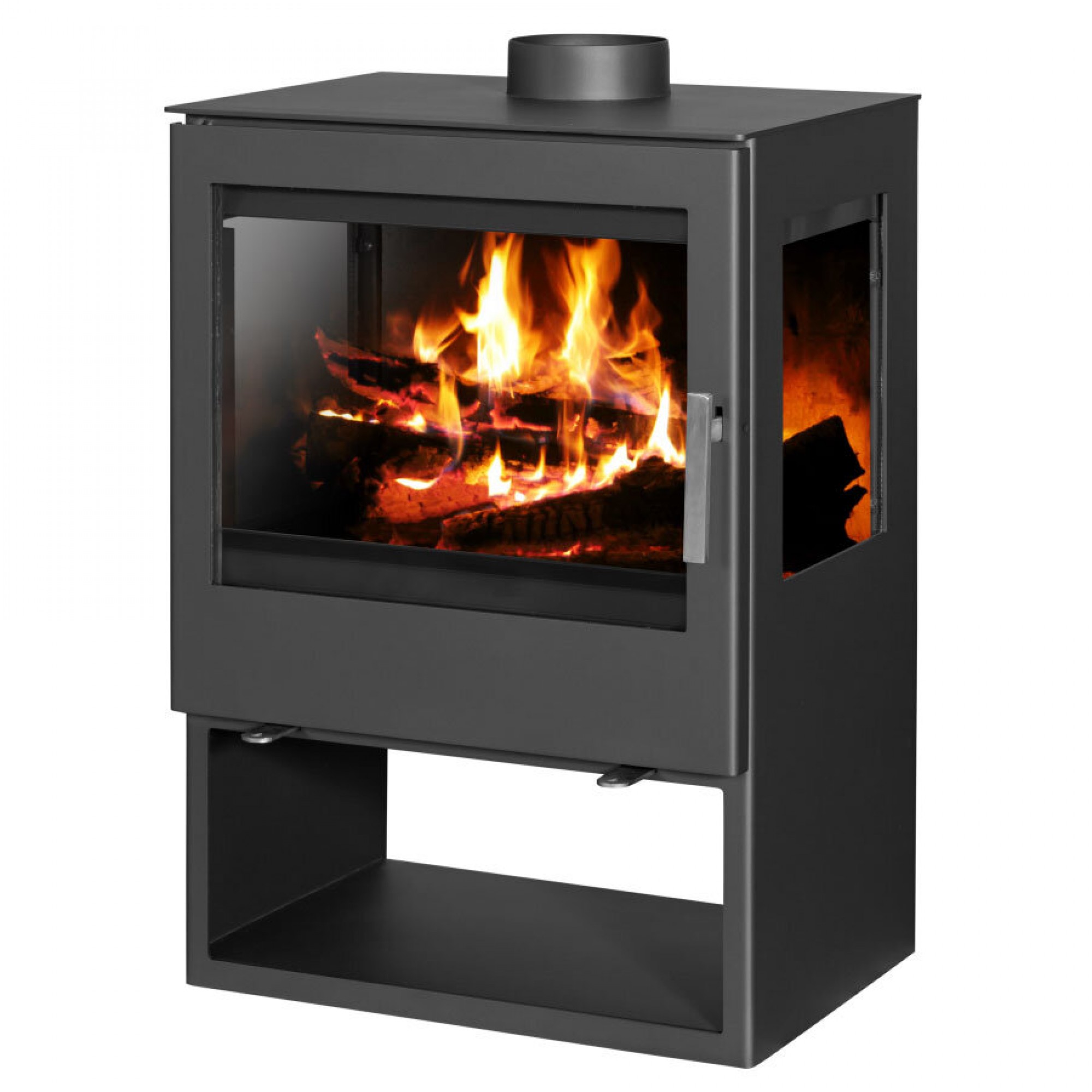 Wood burning stove Victroria 05 Modena Visioin 9,76kW Log