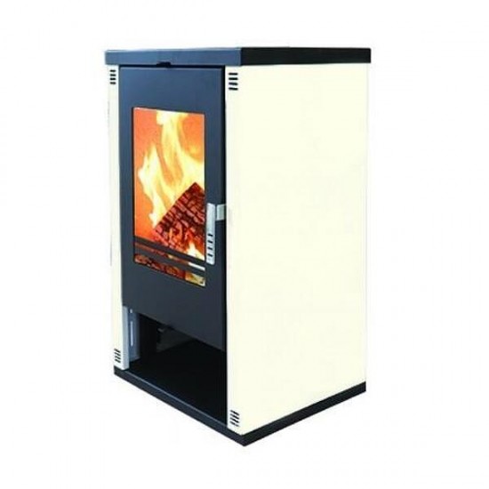 ᐉ Wood burning stove Verso Lheia Ivory, 7.5 kW – Top Prices ...