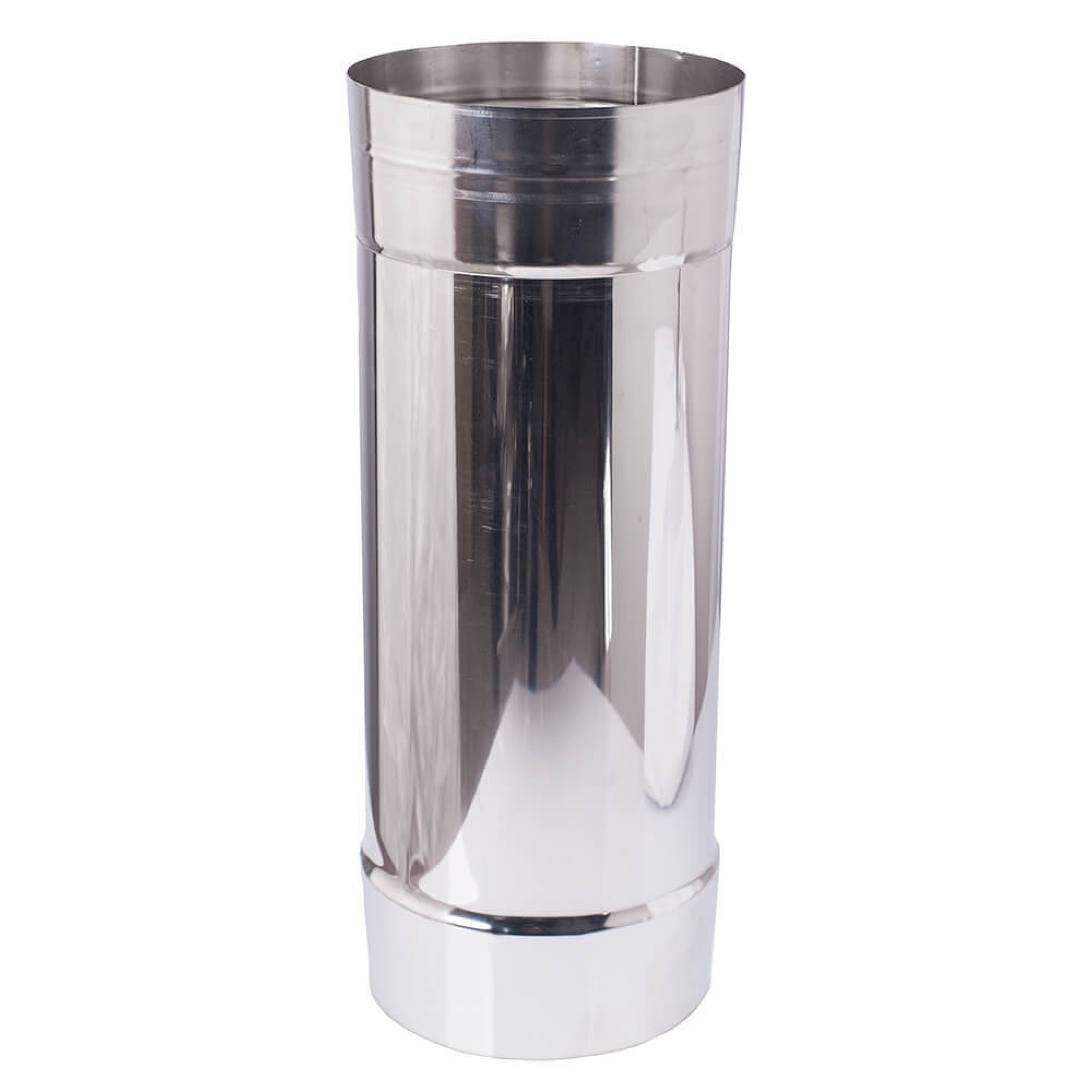 Telescopic flue pipe, Stainless steel AISI 304, Straight, Length 30 ...